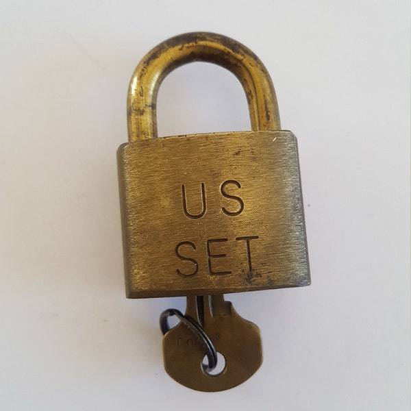 Brass Padlock - Etsy