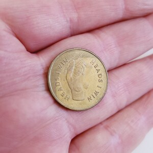 Vintage Brass Novelty Coin: Heads I Win, Tails You Lose - Etsy