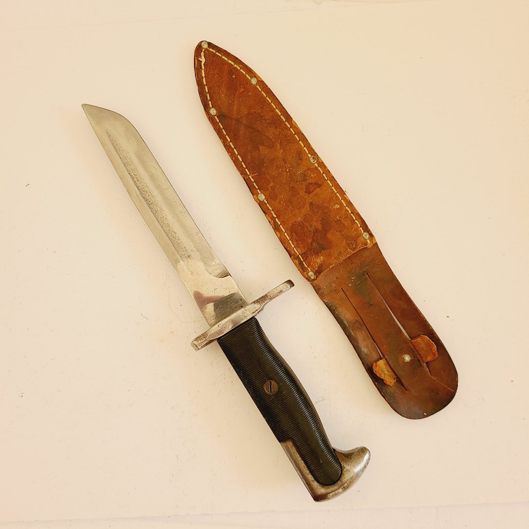 Vintage Kutmaster Hunting Knife: Post-wwii Utica, NY With Sheath - Etsy