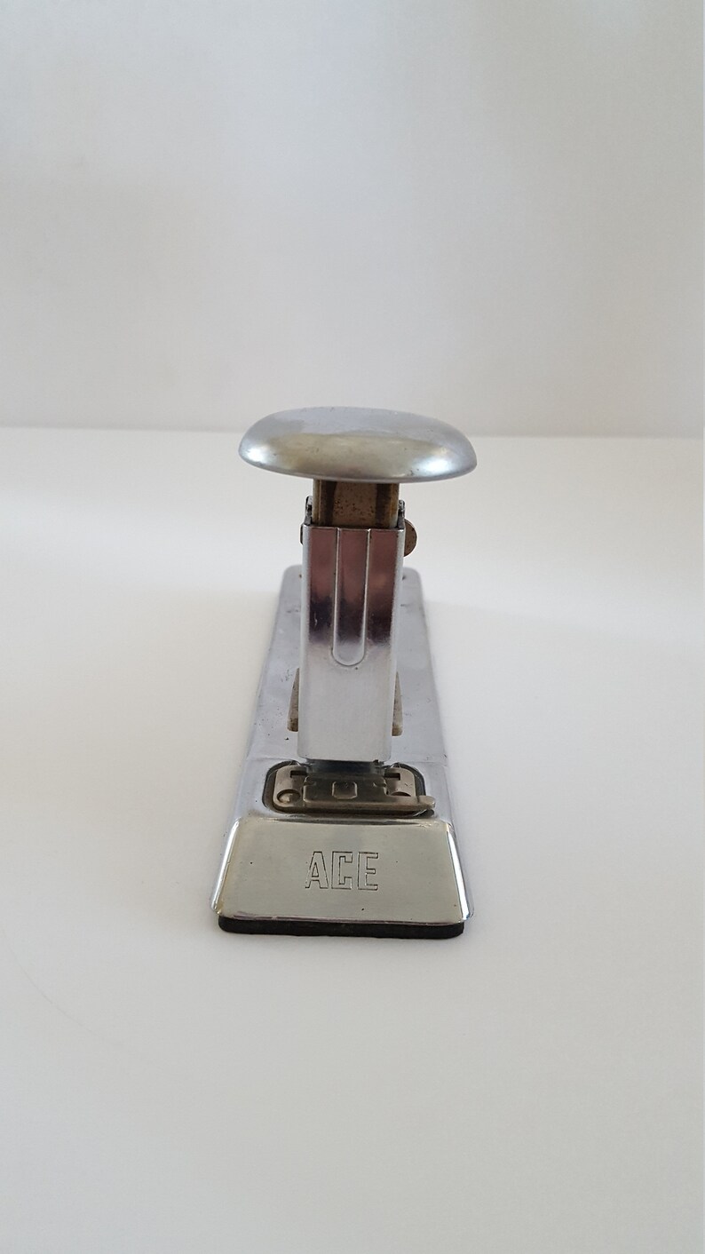 Vintage Art Deco Design Ace Fastener Pilot Model 402 Stapler | Etsy