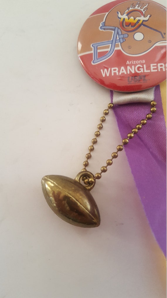 Vintage circa 1982 USFL Arizona Wranglers football bo… - Gem