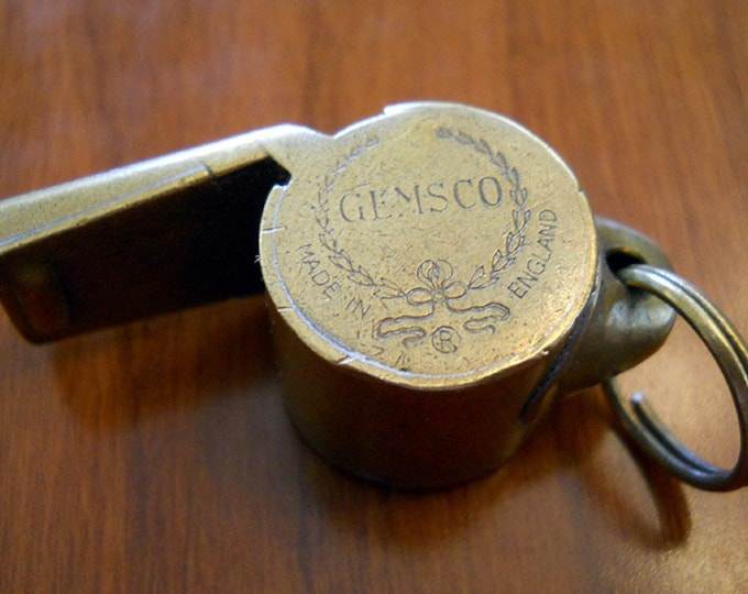 The Acme Thunderer Whistle Made in England Gemsco - Etsy