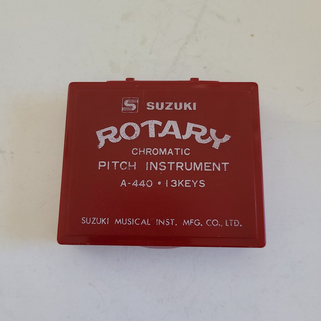 Vintage Circa 1970's Suzuki Rotary Style A440 13 Keys Pitch Instrument ...