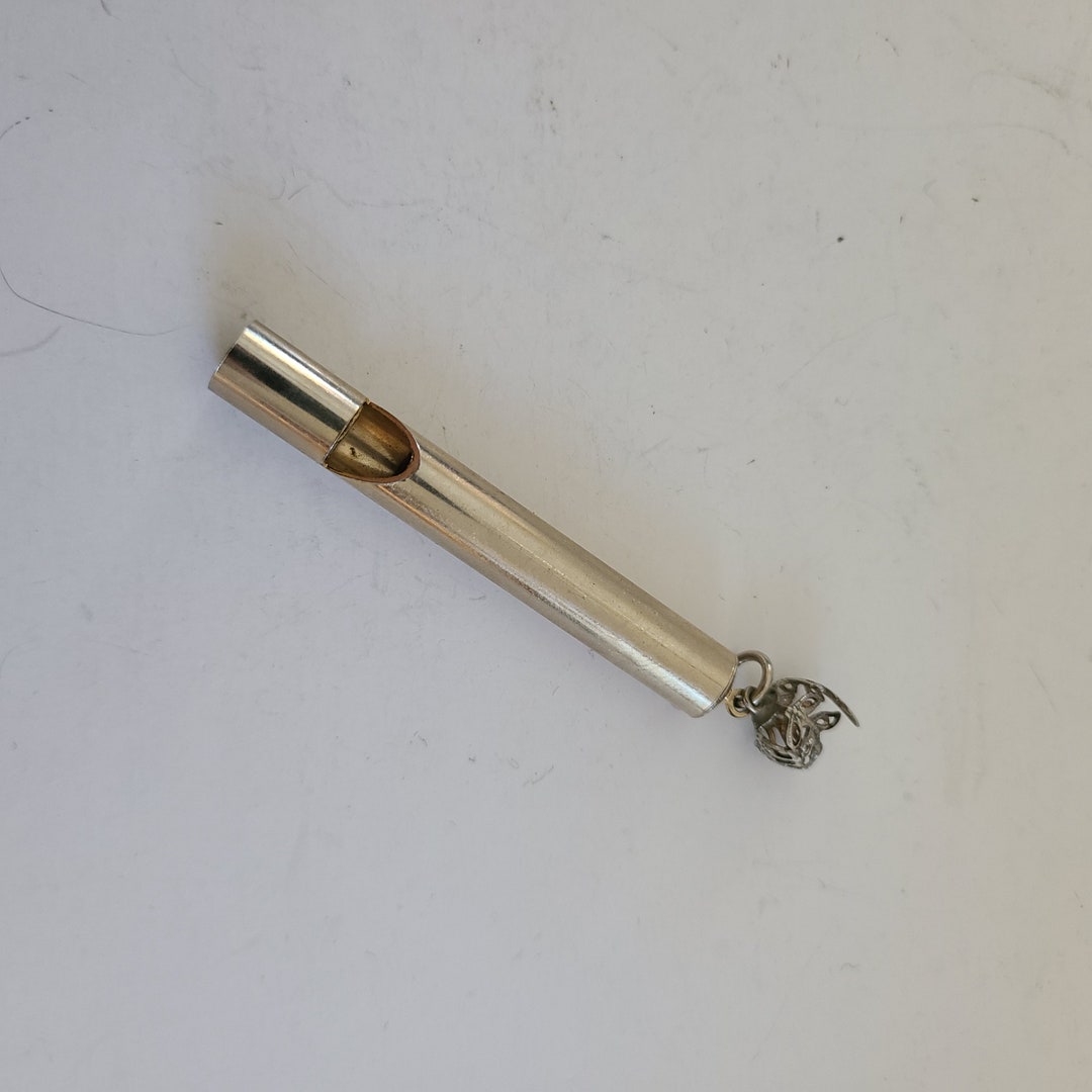 Vintage Circa 1950's Brass Tube Whistle. Not Marked but Nice Quality ...