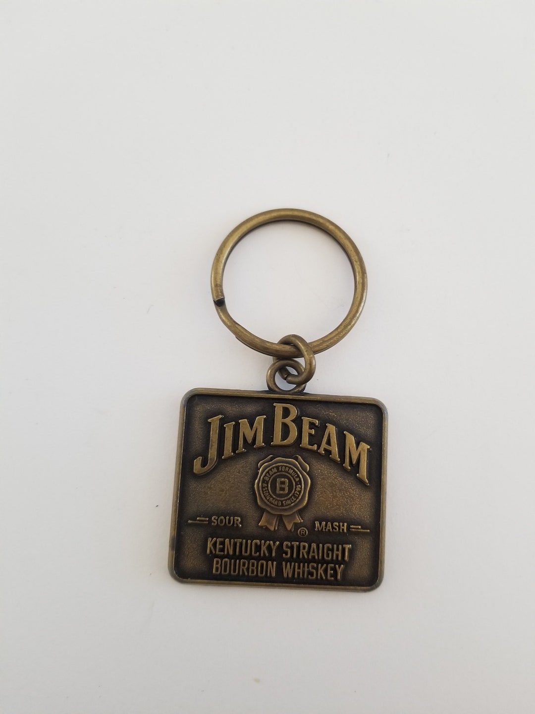 Vintage Circa 1980's Jim Beam Whisky Keychain, Measures 3" Long in Good ...