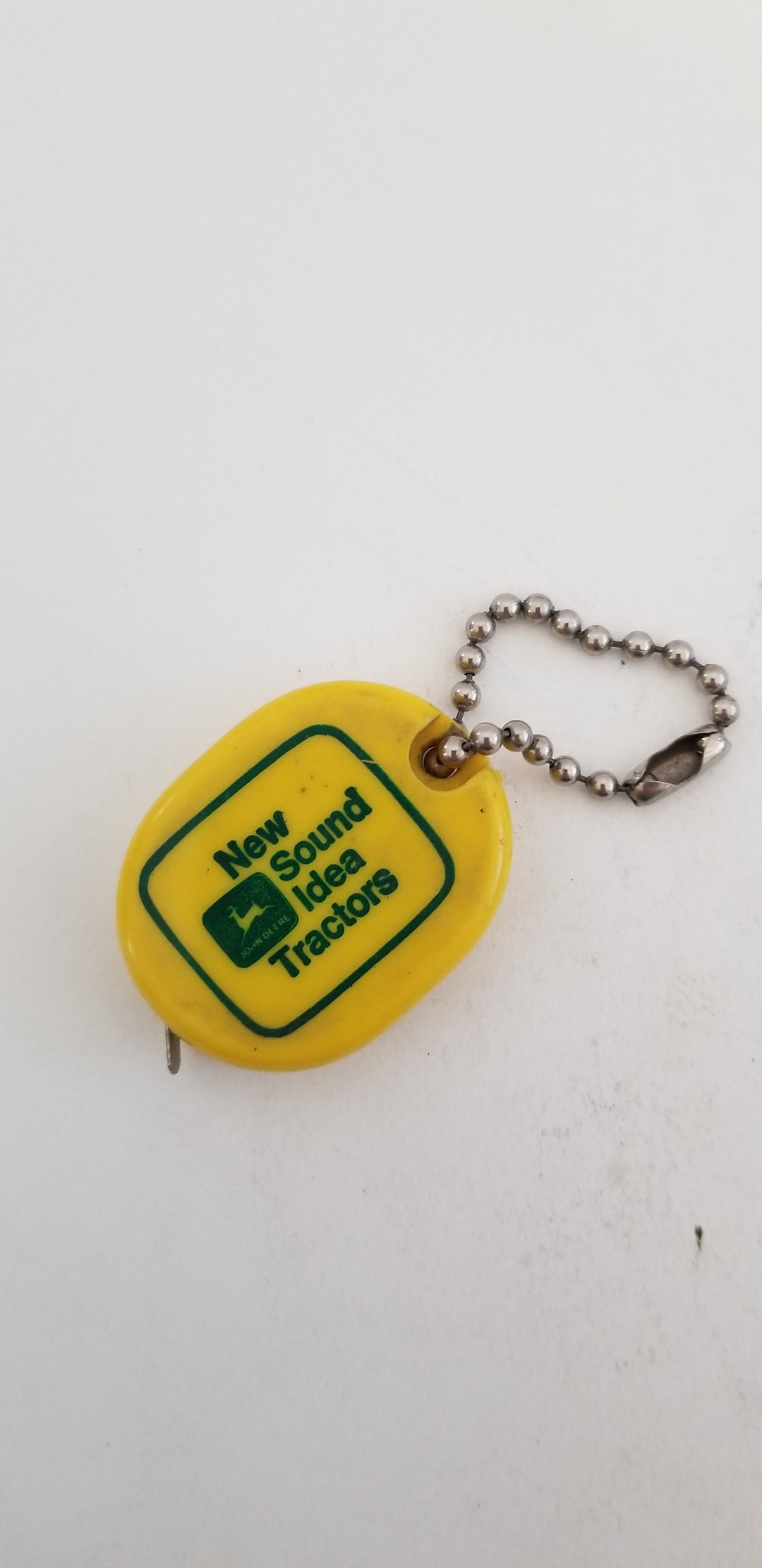 Vintage Circa 1973 Keychain Advertising 36 Tape Measure Dimmermuth ...