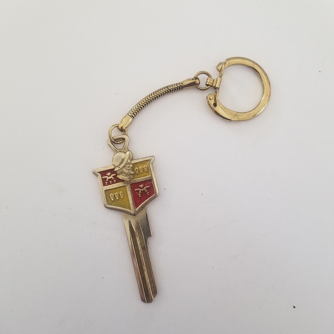 Vintage Desoto Car Key Keychain: 1947-57 Autogram Signet, Uncut - Etsy