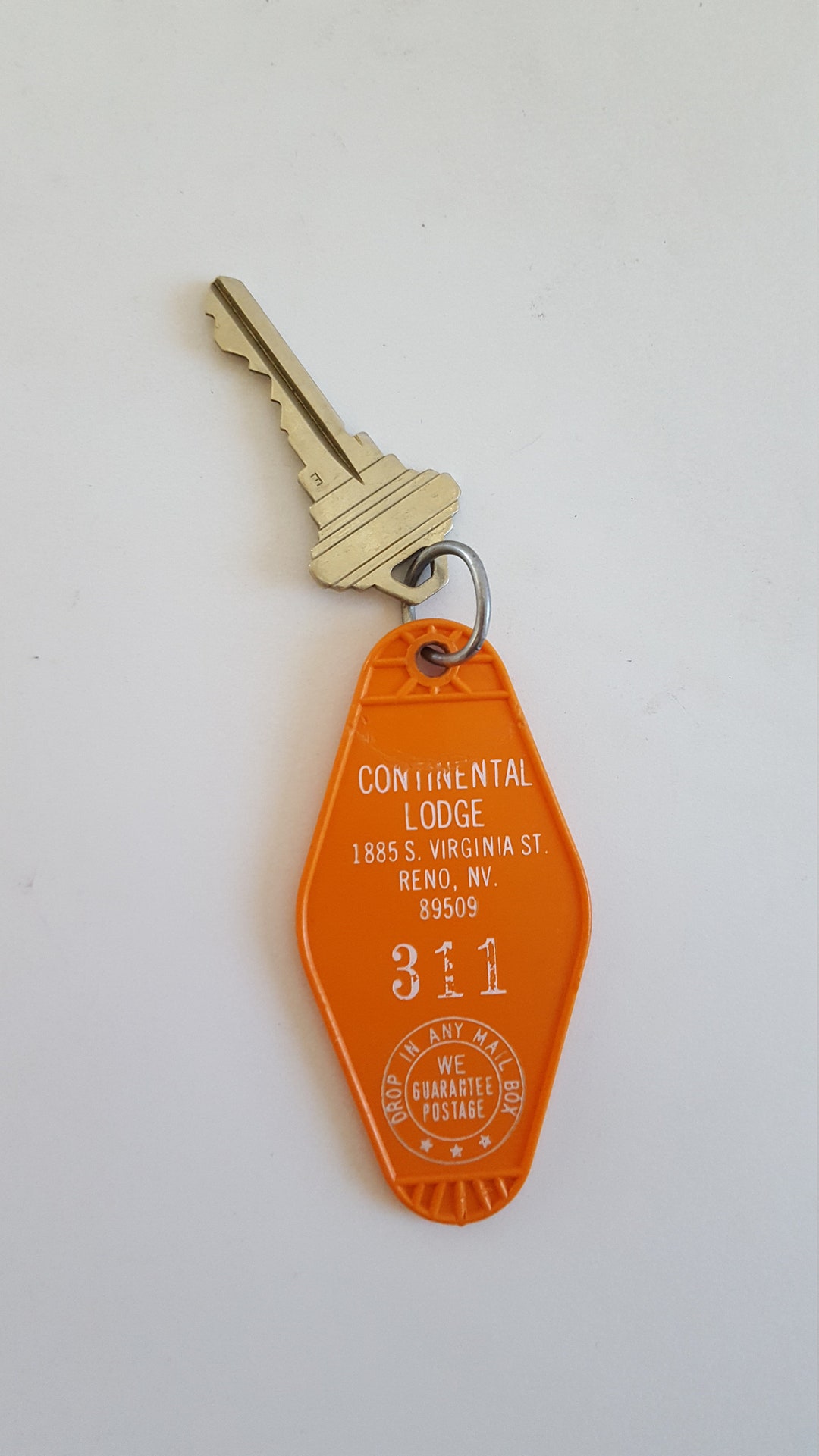 Vintage Circa 1970's to 1980's Motel Room Key From the Continental ...