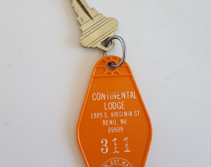 Vintage Circa 1970's to 1980's Motel Room Key From the Continental ...