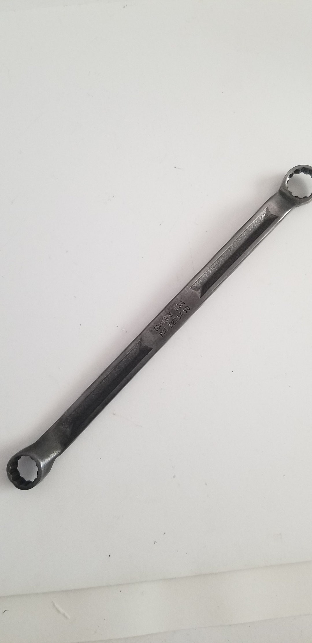 Vintage Circa 1964 Snap-on Tools Box End Wrench 12 Point GXV1618 in 1/2 ...