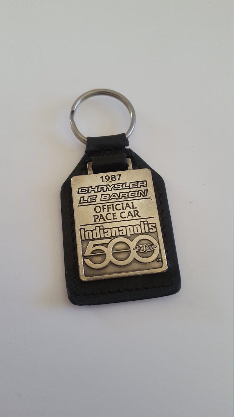 Vintage rare 1987 keyring for the Chrysler Le Baron Official | Etsy