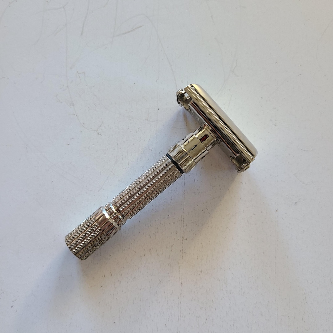 Vintage Gillette Executive "fat Boy" Safety Razor, Reconditioned 1961 ...