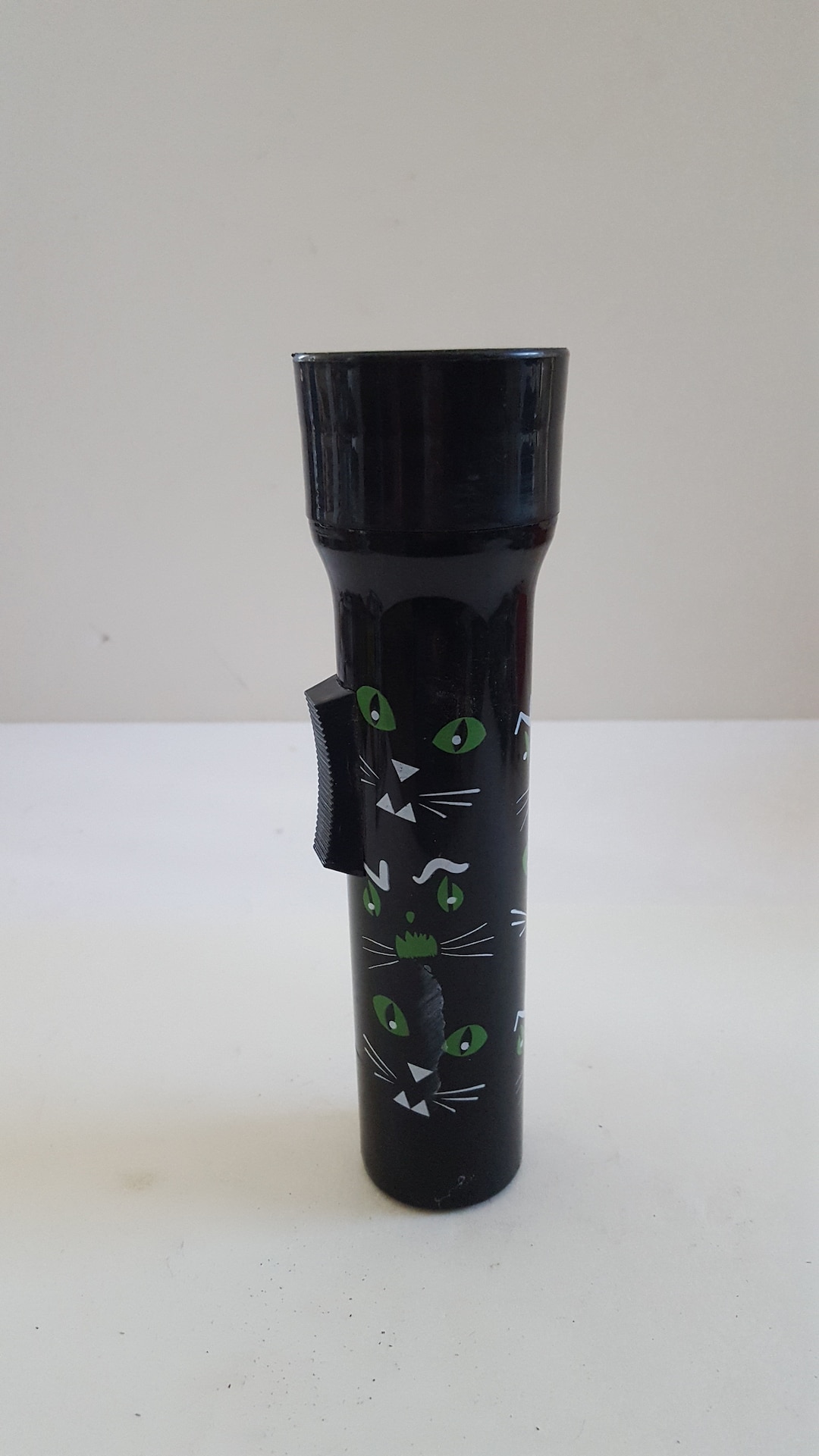 Vintage 1990s Black Cat Plastic Flashlight - Etsy