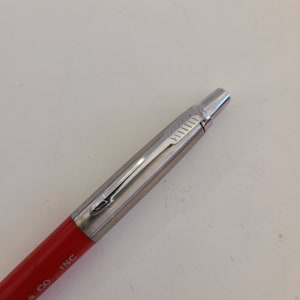 Vintage Pre-1974 Made in USA Parker Ballpoint Pen in Stainless Steel ...