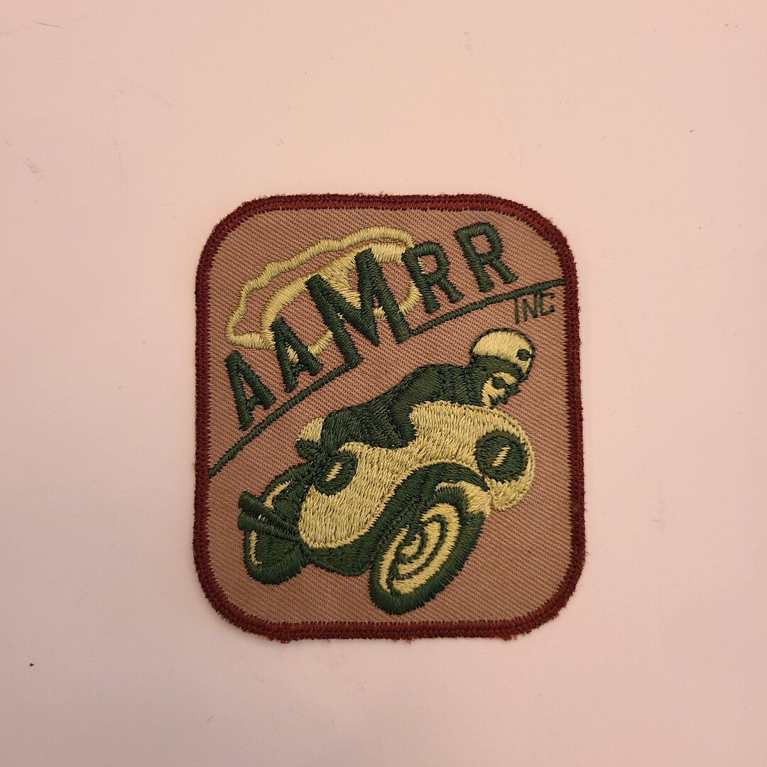 Vintage Circa 1960's AAMRR American Association Motorcyle Road Racers ...