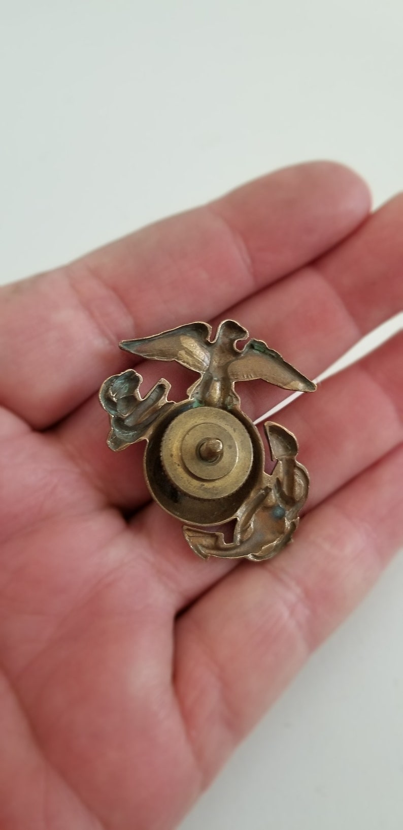 Vintage Post 1955 Fouled Eagle Globe and Anchor United States - Etsy