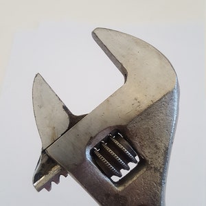 Vintage Circa 1960 Proto Tools 708-S Adjustable Wrench 8. Inch Forged ...