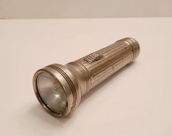 Vintage 1985 Bright Star 2117 MSHA 2 Cell (D Size) Safety Flashlight ...
