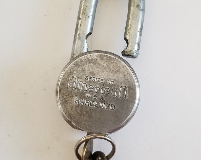 Vintage Junkunc Bros American Locks Series 30, Chicago Solid Padlock ...