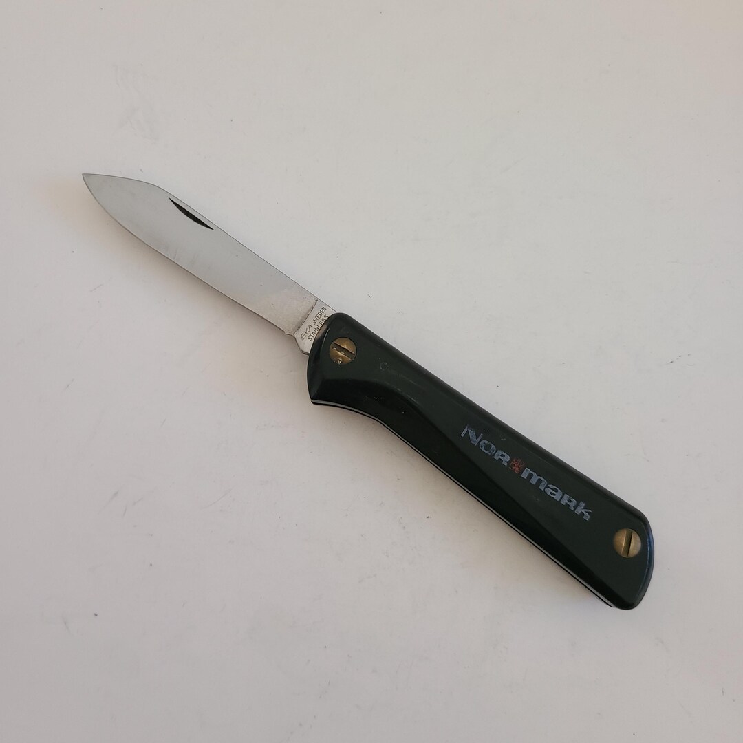 Vintage Mid 1970's Eka Swedish Steel Normark Folding Single Blade Knife ...