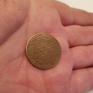 Antique and Very Scarce 1901 Copper Coin for "our Martyred President ...
