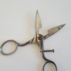 Antique Buttonhole Scissors by Unknown USA Made Patent Pending, 19th ...