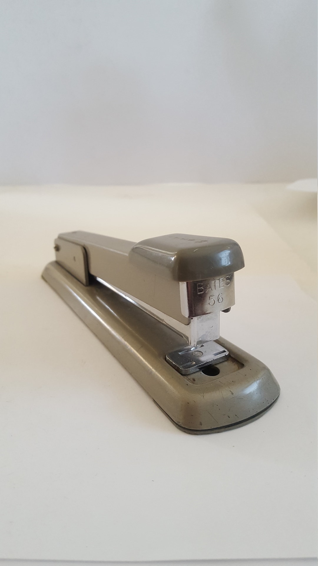 Vintage 1960's Bates Stapler Co Model 56 Nice Institutional Gray in ...
