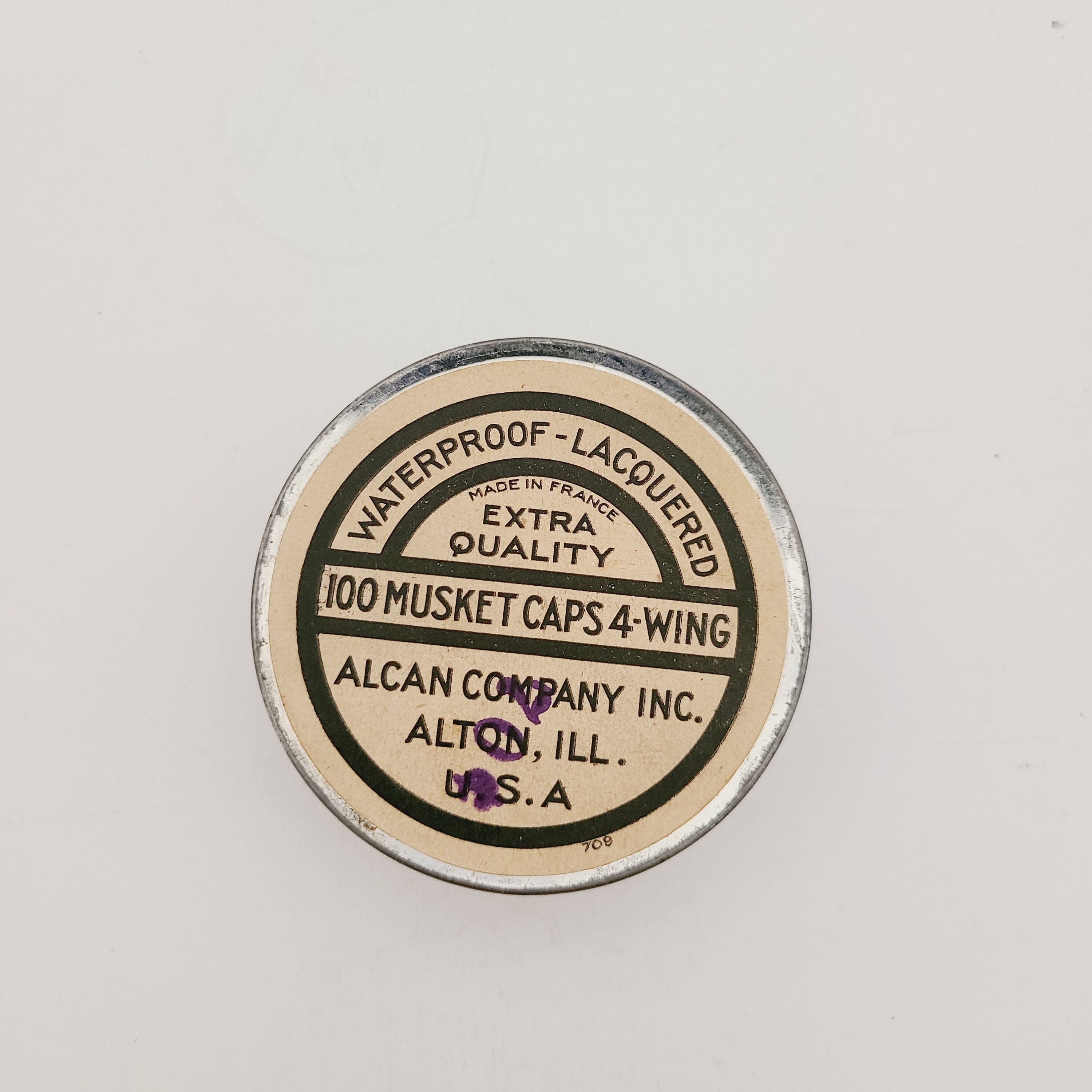 Vintage Circa 1960's Possibly, Alcan Company Inc Made in France Tin ...