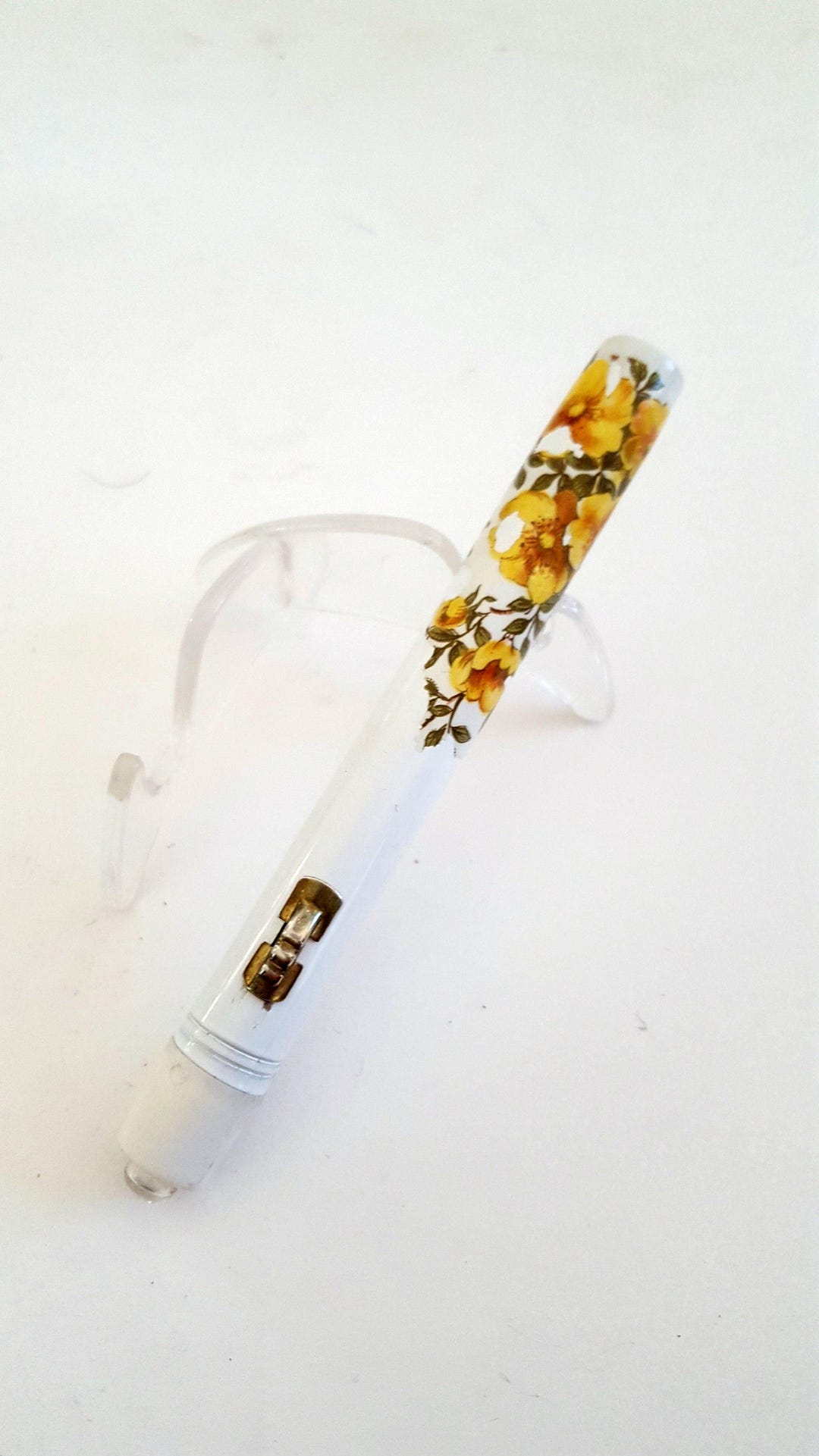 Vintage 1960's Penlight Flashlight, Unknown Maker With Steel Shaft ...