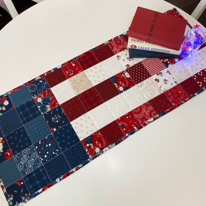 Americana Table Runner Made in USA American Cottage - Etsy