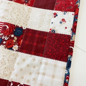 Americana Table Runner Made in USA American Cottage - Etsy