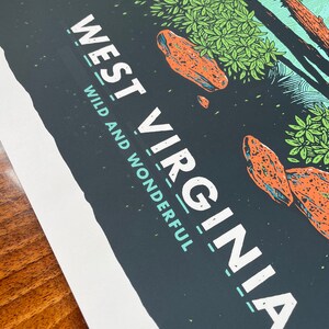 Wild Wonderful West Virginia Black Bear Fine Art Screenprint A Perfect ...