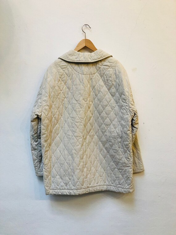 Vintage Quilted Jacket, Unisex - Gem