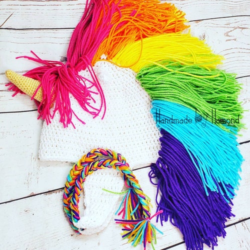 Unicorn Hat Unicorn Winter Hat Crochet Unicorn Hat Unicorn - Etsy