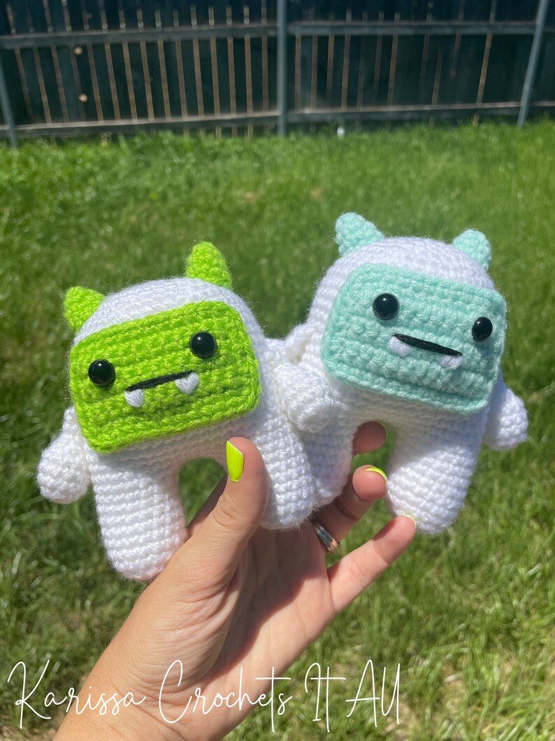Yippee Yeti Crochet Pattern Amigurumi Monster Plush - Etsy