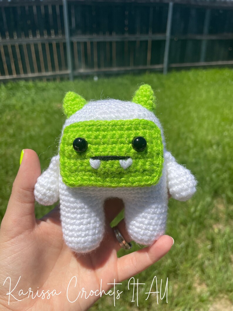 Yippee Yeti Crochet Pattern | Amigurumi Monster Plush, Handmade Yeti ...