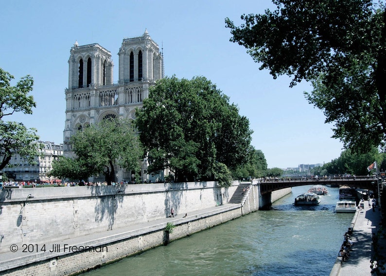 Notre Dame, Paris - Photo Print - Etsy