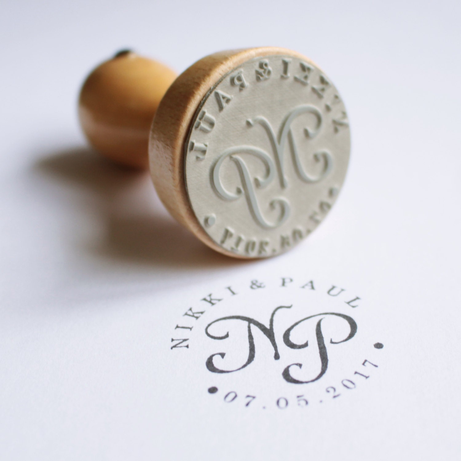 CUSTOM Wedding / Save the Date Stamp / Personalised Rubber | Etsy