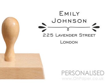 Address Stamps - Etsy Ireland