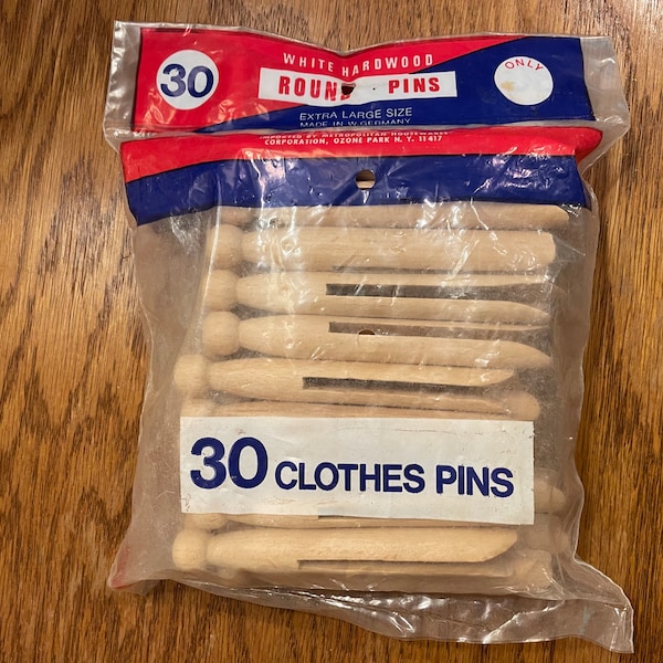 Vintage Clothes Pins - Etsy