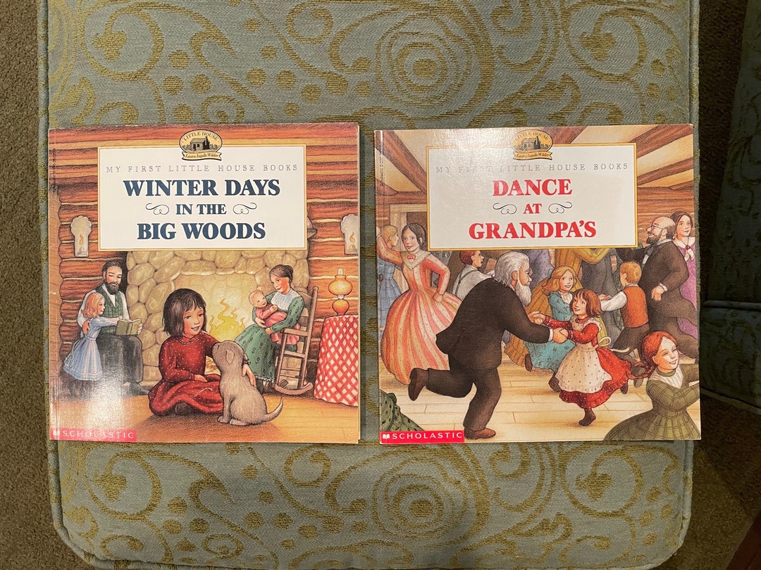 Lot of 2 My First Little House Books-winter Days in the Big Woods ...