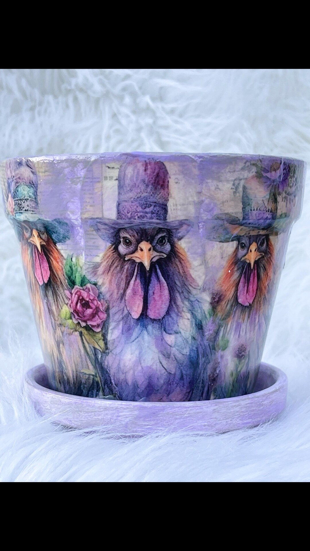 Decorative Clay Flower Pot/ Terracotta Planter/garden Planter/new Home ...
