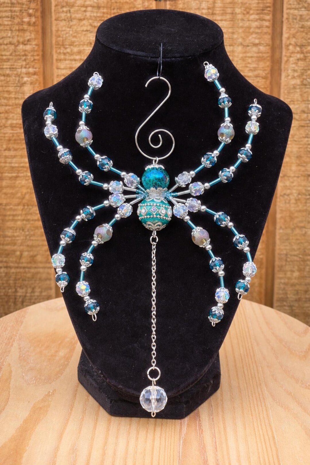 Beaded Spider Sun Catcher, Handmade Garden Decoration - Etsy