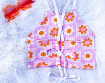 Girl Halter Crop Top - Etsy