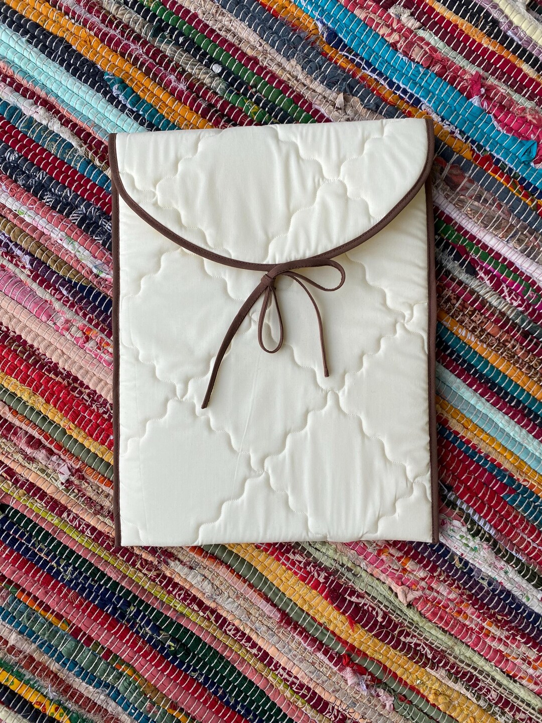 Puffy Cream Laptop Sleeve - Etsy