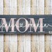 Personalized Mom Sign Custom Stained Wood Mom Sign With Kids - Etsy