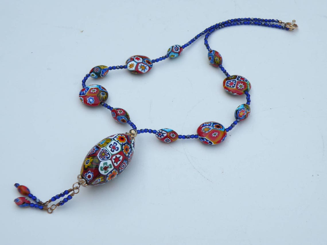 Venetian Murano Glass fine Millefiori | Etsy