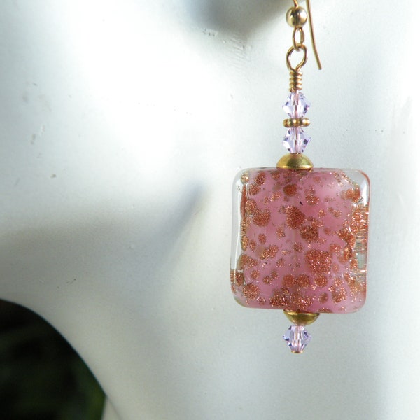 Pink Murano - Etsy