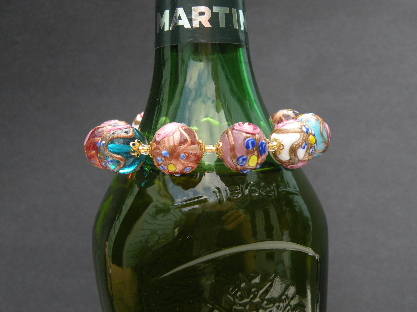 Vintage, Pastel & White Fiorato, Wedding Cake, Murano Glass, Venetian ...