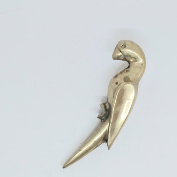 Brass Parrot - Etsy